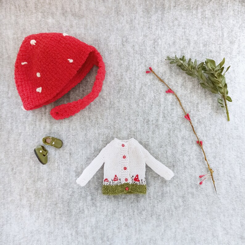 Blythe Doll CROCHET HAT PATTERN on Halloween Fly Agaric - Etsy