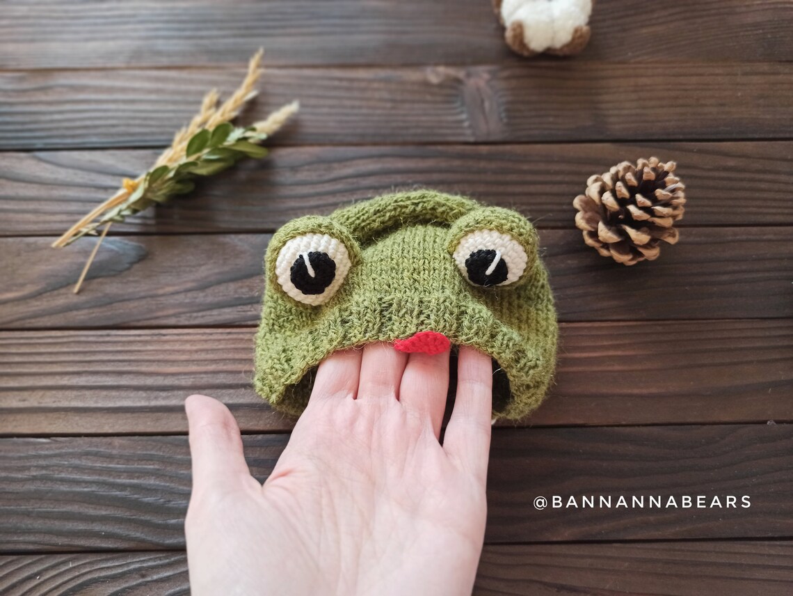 KNIT PATTERN Frog Outfit for Paola Reina Doll / Toad Clothes Set 32 Cm ...