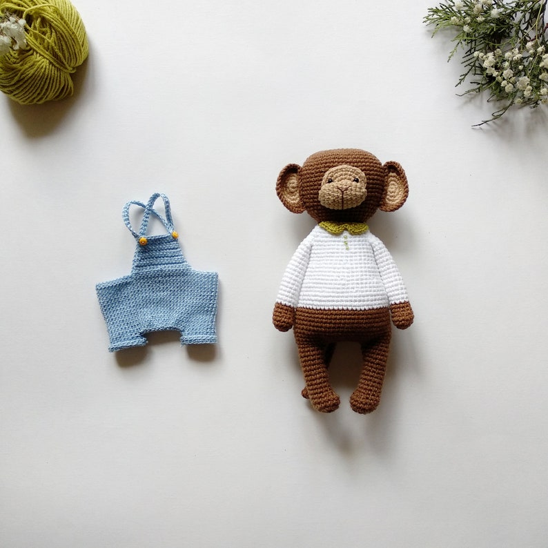 CROCHET PATTERN Monkeys Zoo Kids / Easy Amigurumi Toy to - Etsy