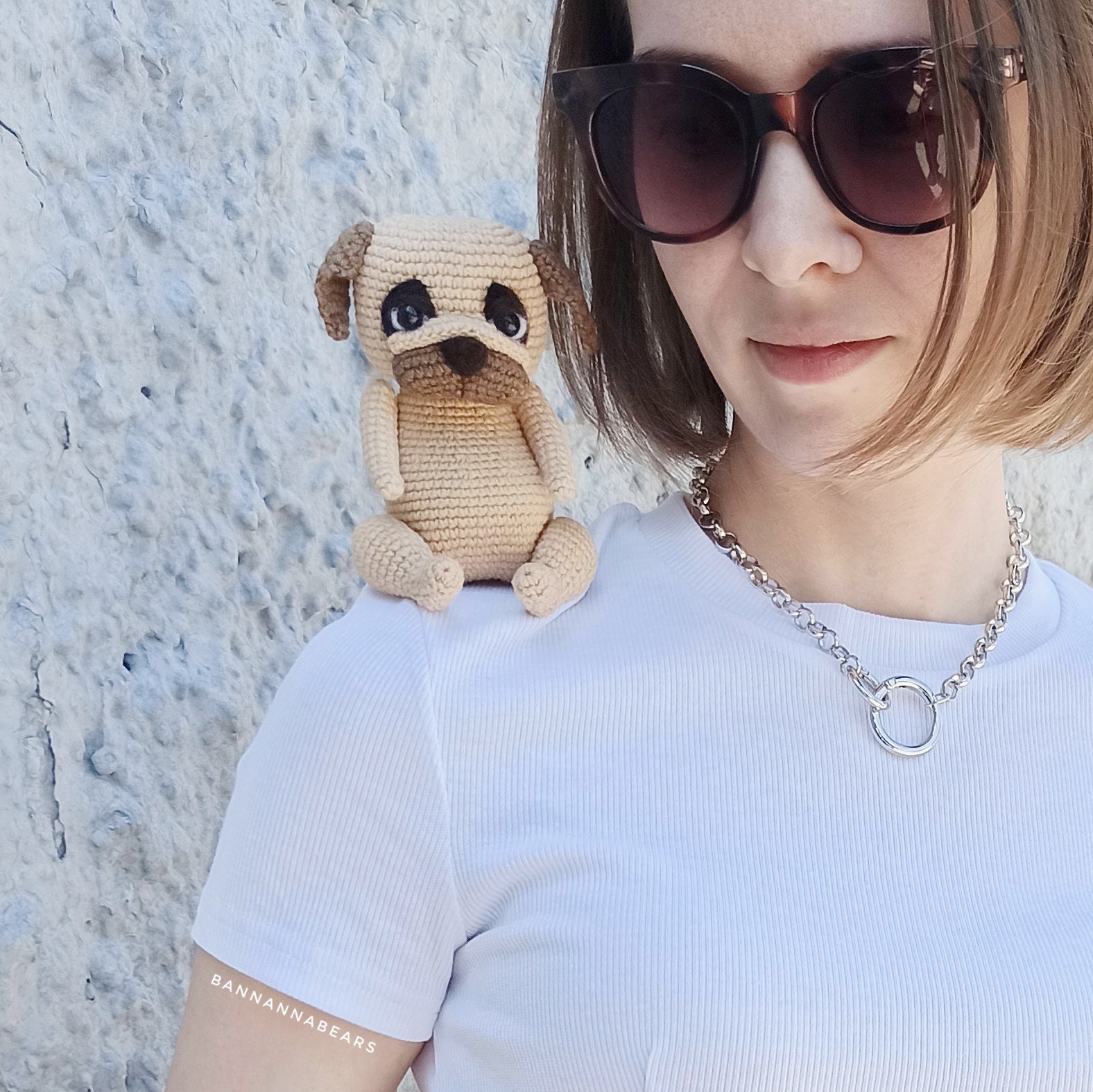 Amigurumi Pug the Puppy CROCHET PATTERN / Stuffed Frenchie Toy - Etsy