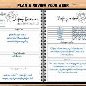 A4 Bundle Planner Bujo Bundle Printable Planner Bundle Premade - Etsy
