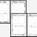 A4 Printable Planner Bujo Pages 5 Weekly Spreads Bullett Journal ...