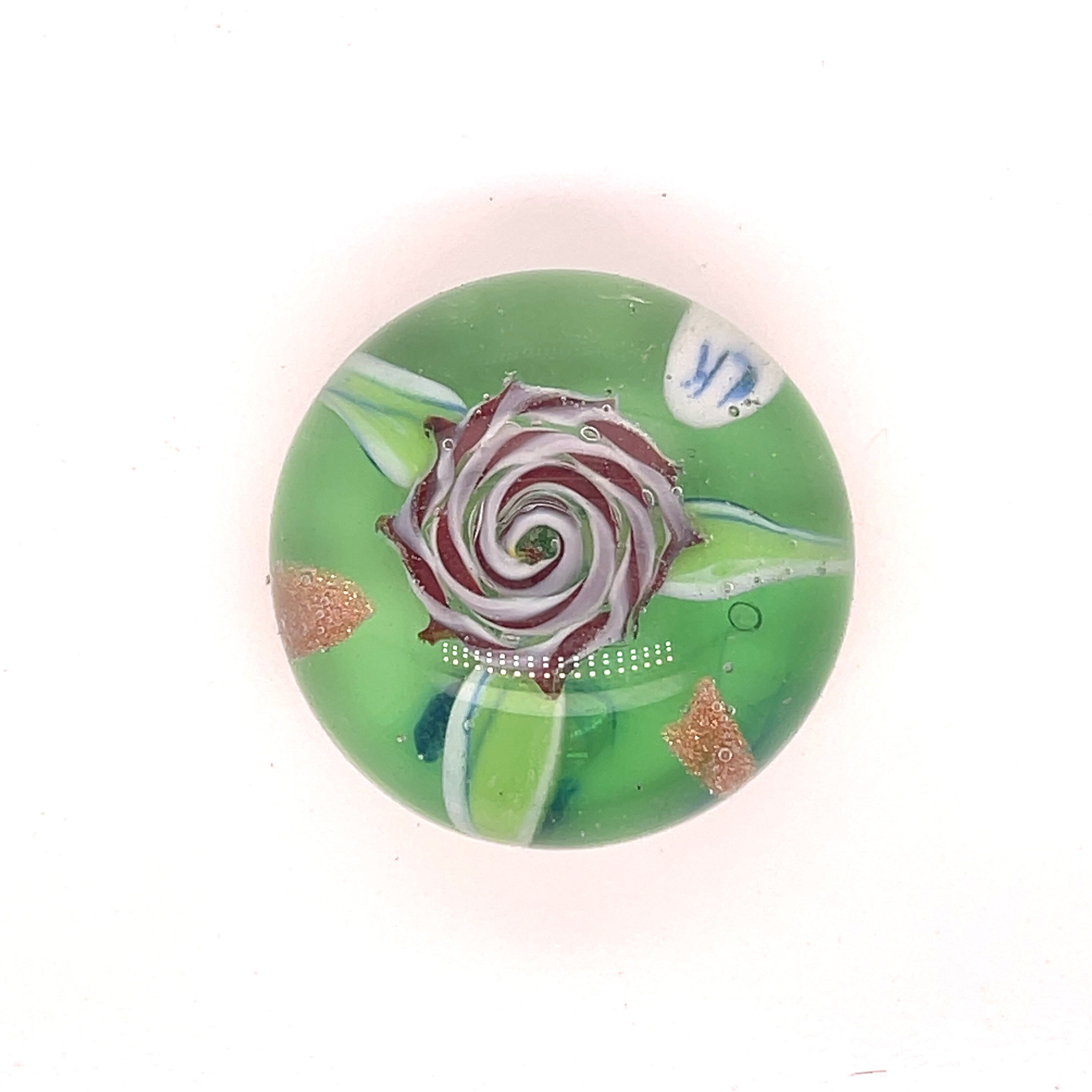 Signed Vintage Miniature Studio Glass Lampwork Paperweight by Lewis ...