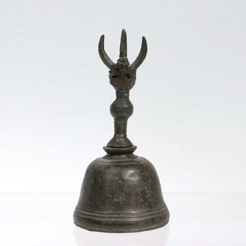 Antique Bronze Buddhist Ghanta Bell - Etsy