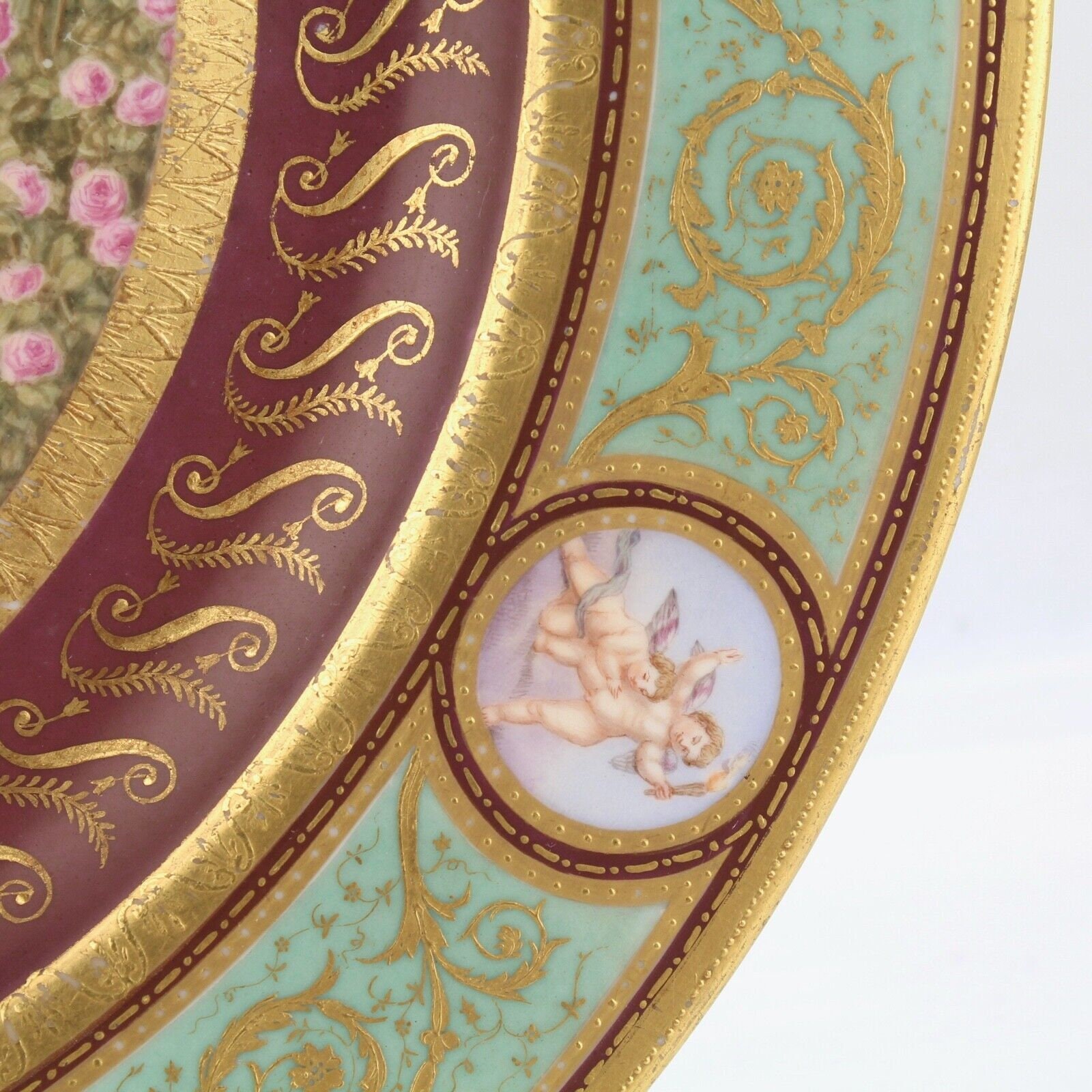 Large Antique Royal Vienna Hand Painted Cabinet Plate or Charger - Etsy