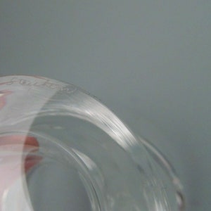 Steuben Clear Swirl Glass Vase - Signed - Mid Century - Art Glass ...
