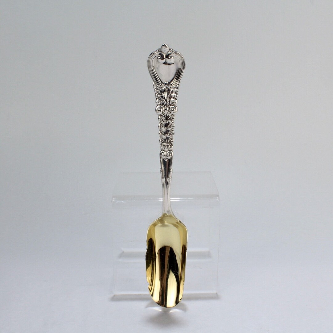 Very Rare Tiffany Florentine Sterling Silver Stilton Cheese Scoop Spoon ...