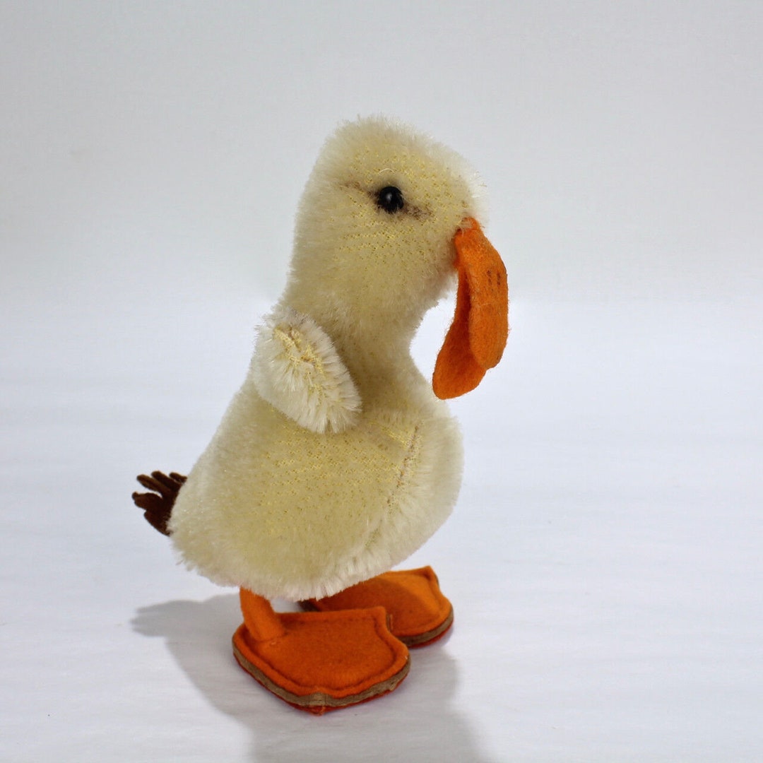 Vintage Steiff Baby Duck Chick or Duckling Mohair Stuffed Animal ...