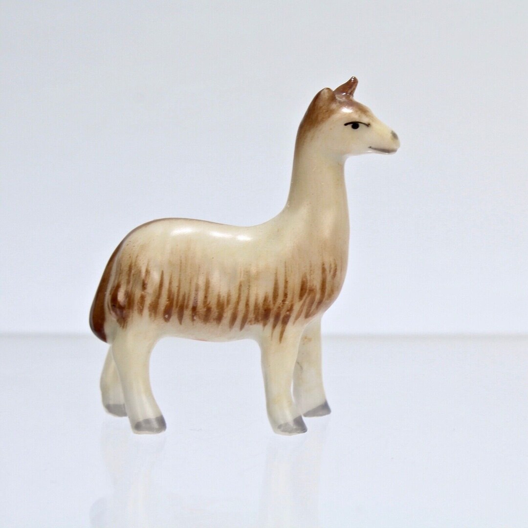 Vintage Metzler & Ortloff German Miniature Llama Figurine - Etsy