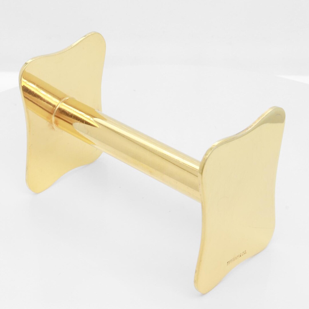 Vintage Tiffany & Co. Gilt Sterling Silver Knife Rest - Etsy