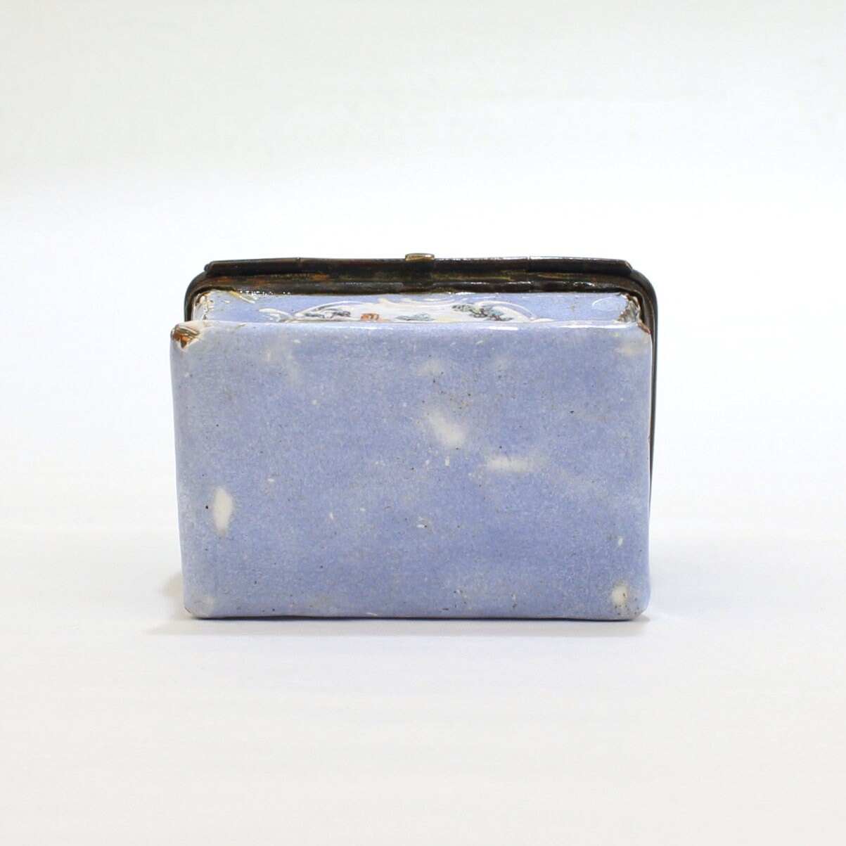 Antique Robin's Egg Blue 18th Century Battersea Enamel Snuff Box - Etsy