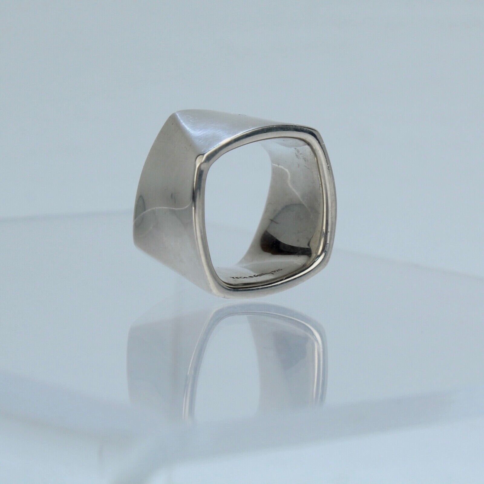 Vintage Tiffany & Co. Sterling Silver Torque Ring by Frank Gehry - Etsy