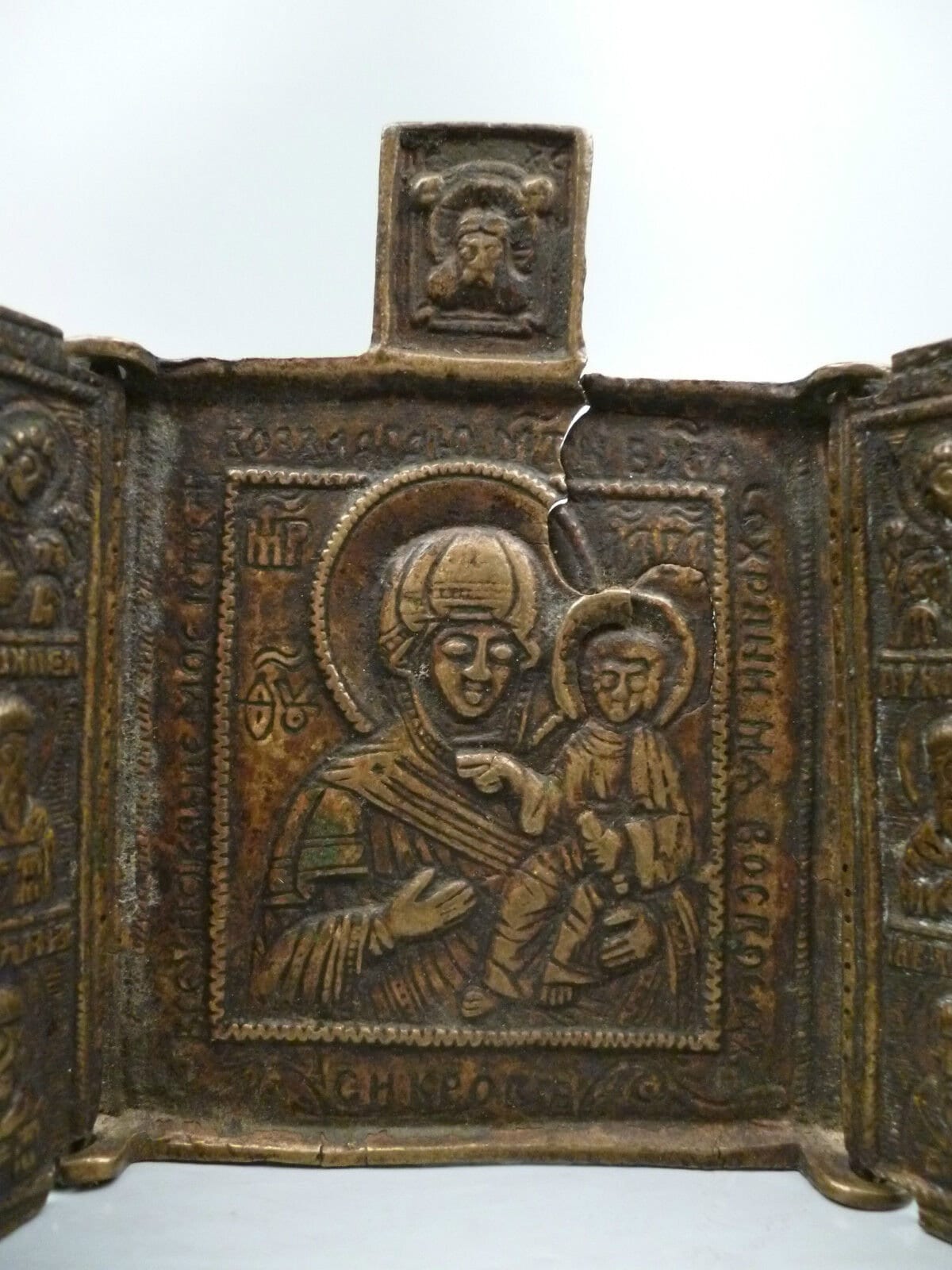 4 18th or 19th Century Russian Bronze Icons Including - Etsy