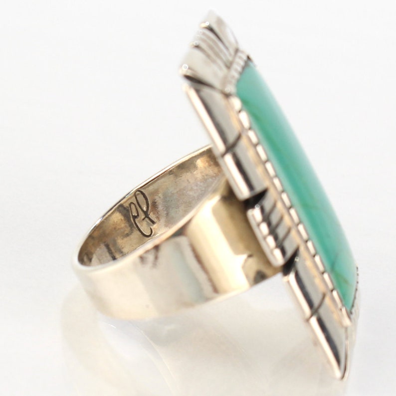 Carolyn Pollack Relios Turquoise & Sterling Silver Ring for American ...