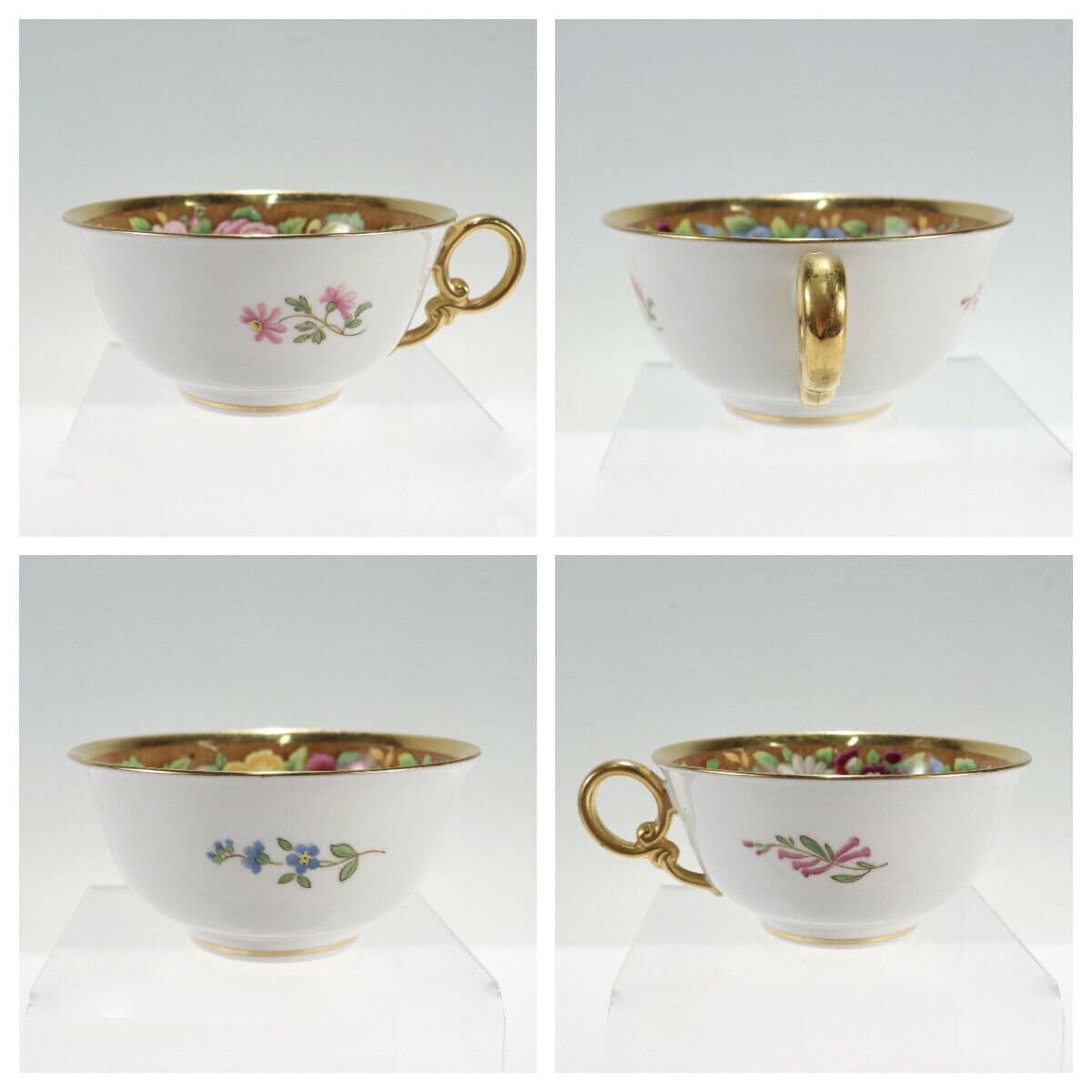 Antique Copeland Spode Porcelain Cup and Saucer With Roses & Flowers No. B223 - Etsy