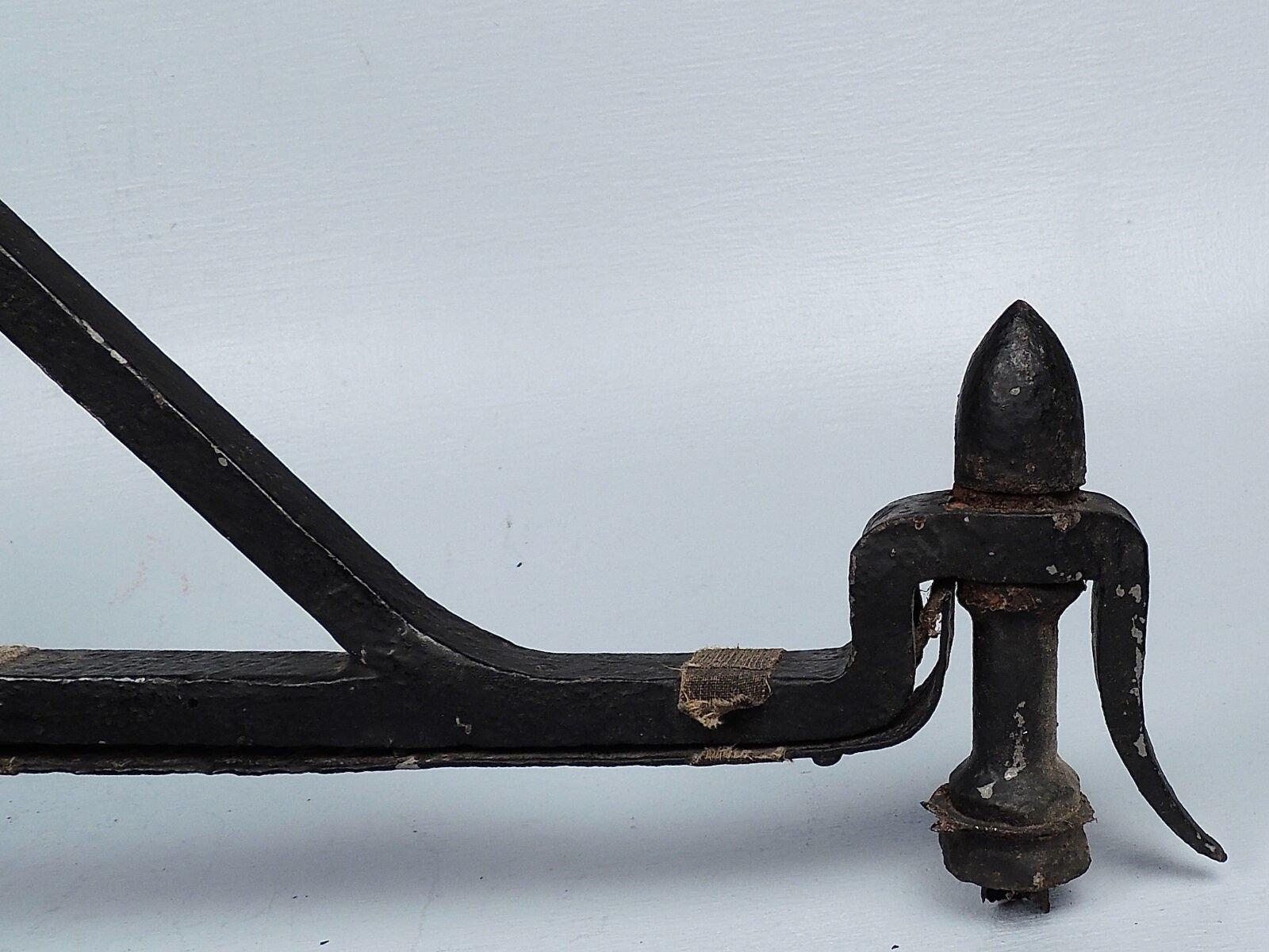 Wrought Iron Bracket Lamp or Lantern Holder 1 of 2 - Likely Samuel ...