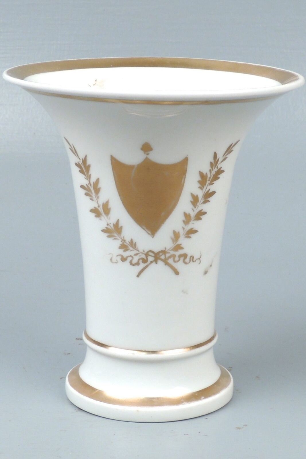 Rare Antique Tucker & Hemphill Porcelain Vase With Gold Decoration - Etsy