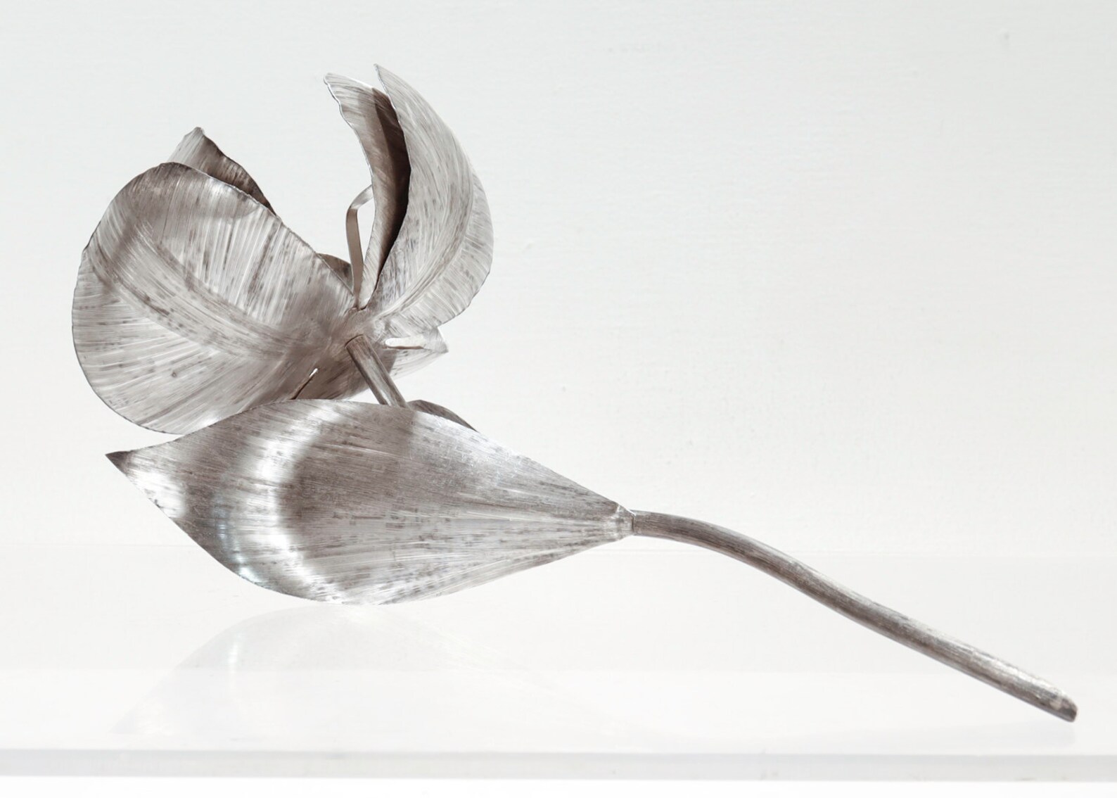 Large Taxco Sterling Silver Tulip Flower Ornament by Alfredo Vallasana ...