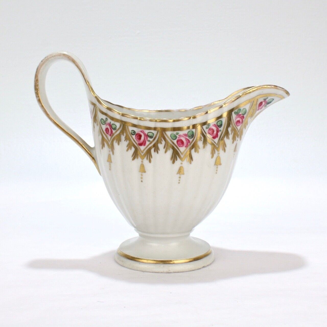 Antique 18th Century New Hall Pattern No. 83 Porcelain Creamer or Milk ...