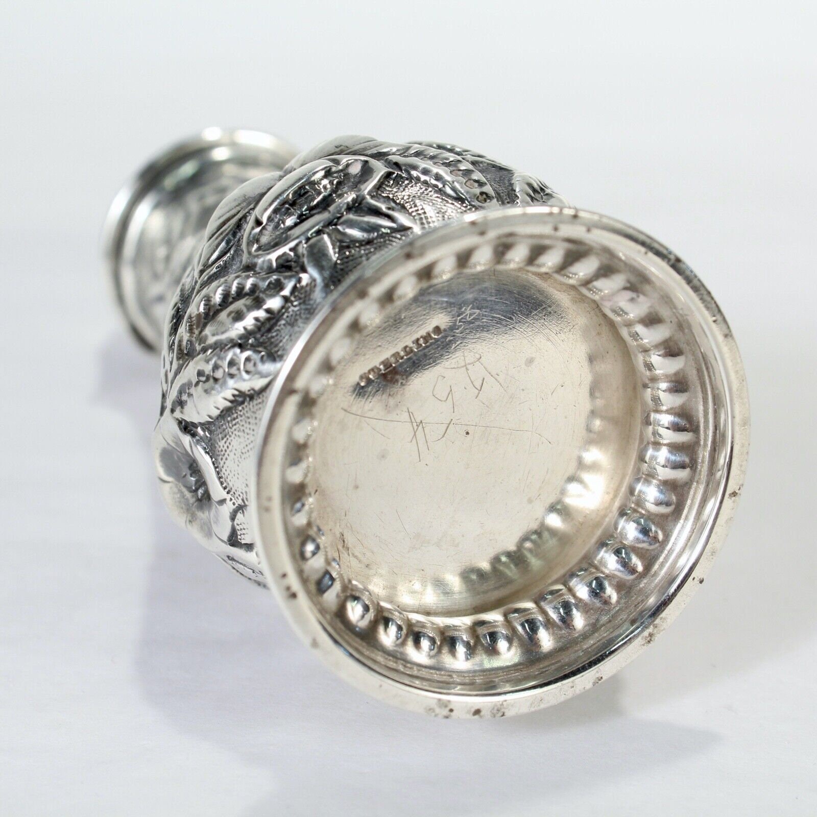 Antique Repousse Sterling Silver Salt or Pepper Shaker - Etsy