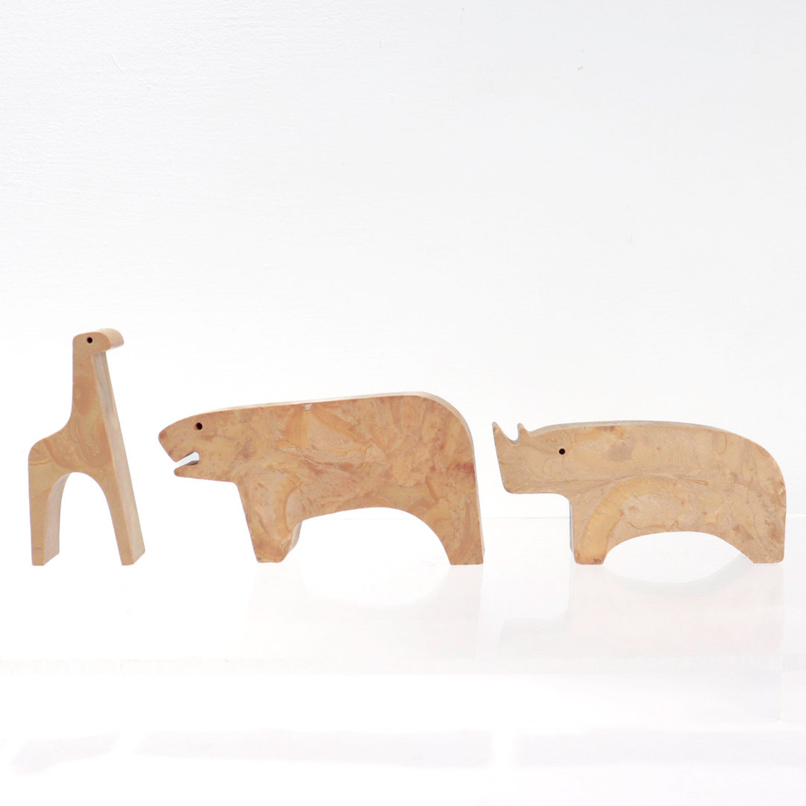 Complete Boxed 16 Animali Puzzle Set by Enzo Mari for Danesse Milano - Etsy