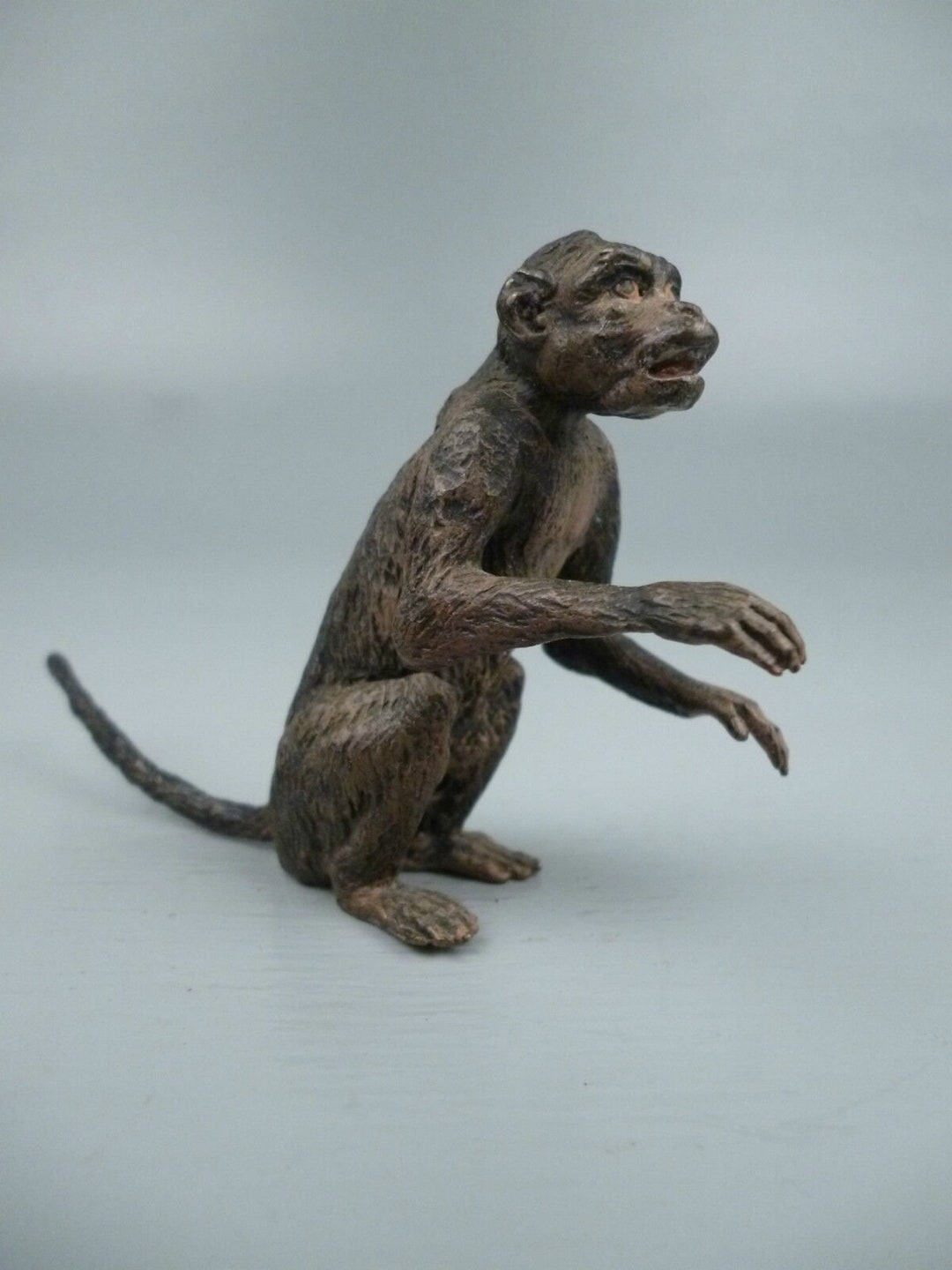 Antique Signed Bergmann Cold Painted Austrian Bronze Monkey Vienna ...