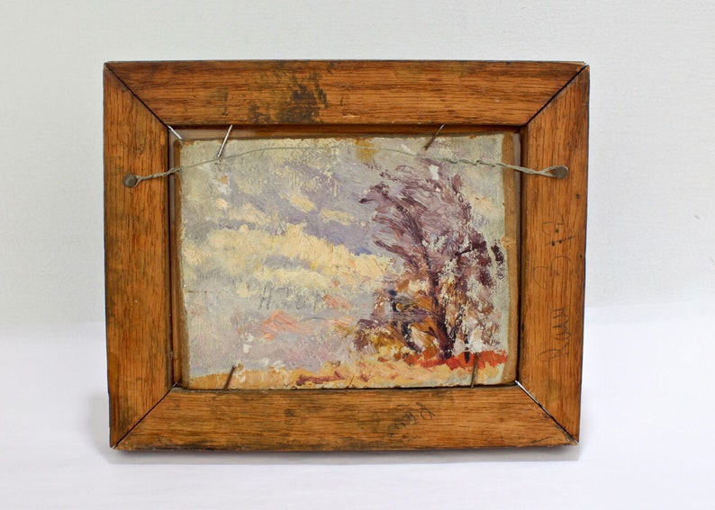 Herbert Pullinger, Small Oil on Board Painting, Pennsylvania Farm ...