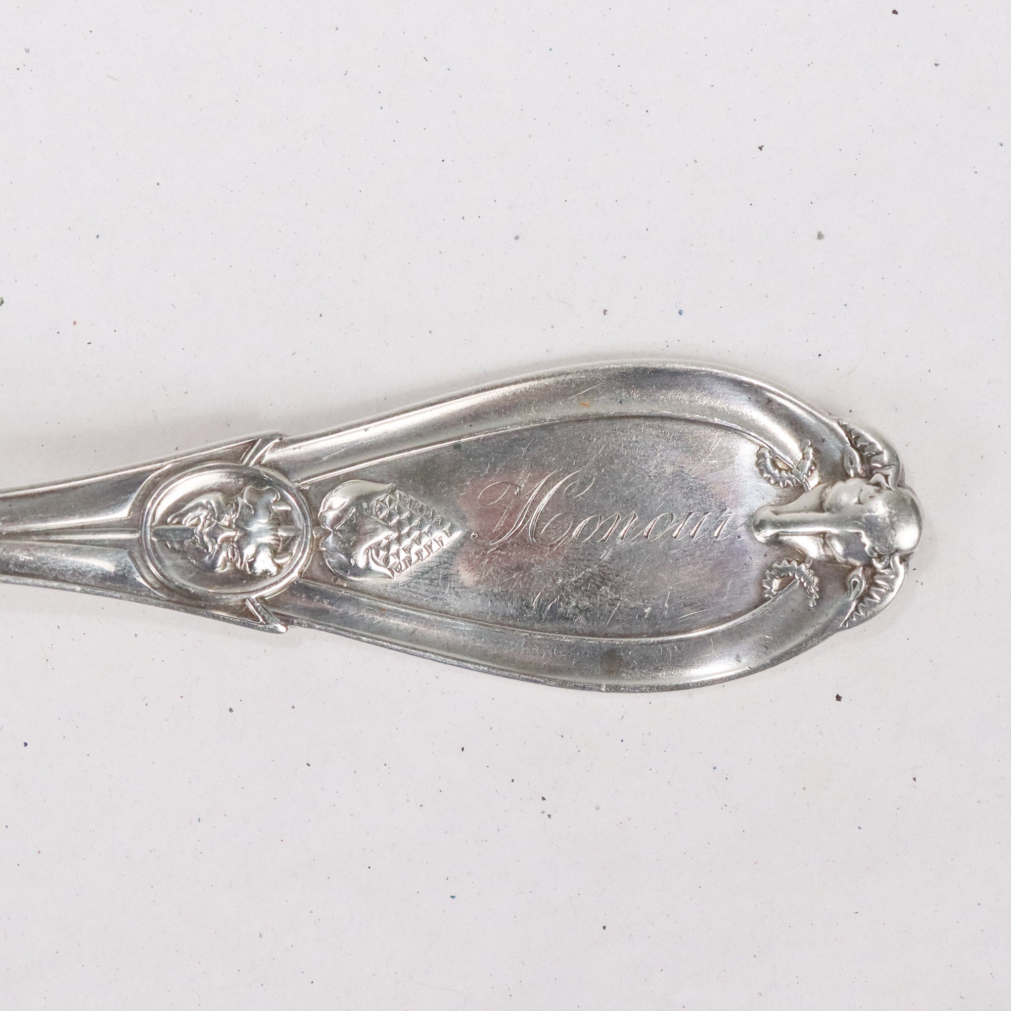 Whiting Sterling Silver Grecian Pattern Dinner Fork - Etsy