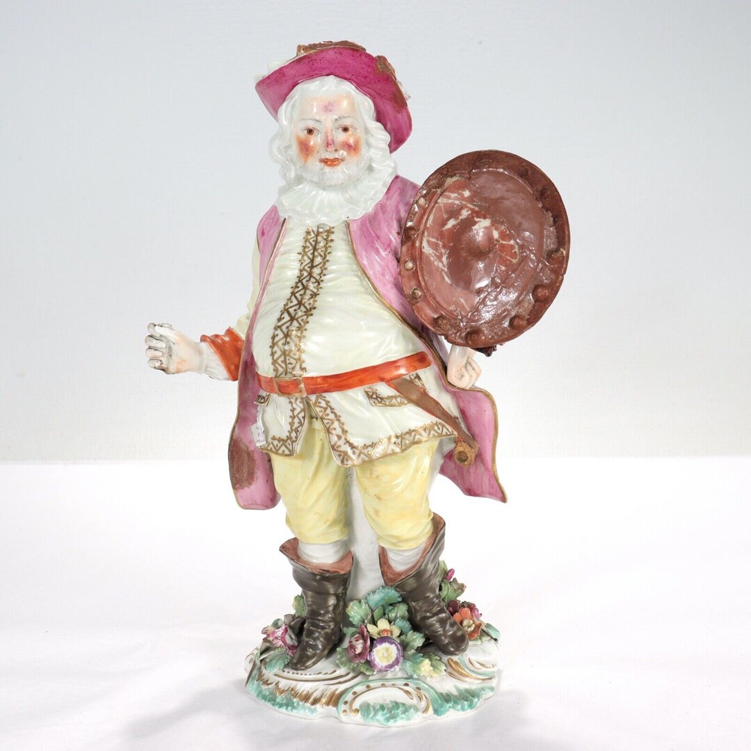 Antique 18th Century English Derby Porcelain Figurine of Shakespeare's ...