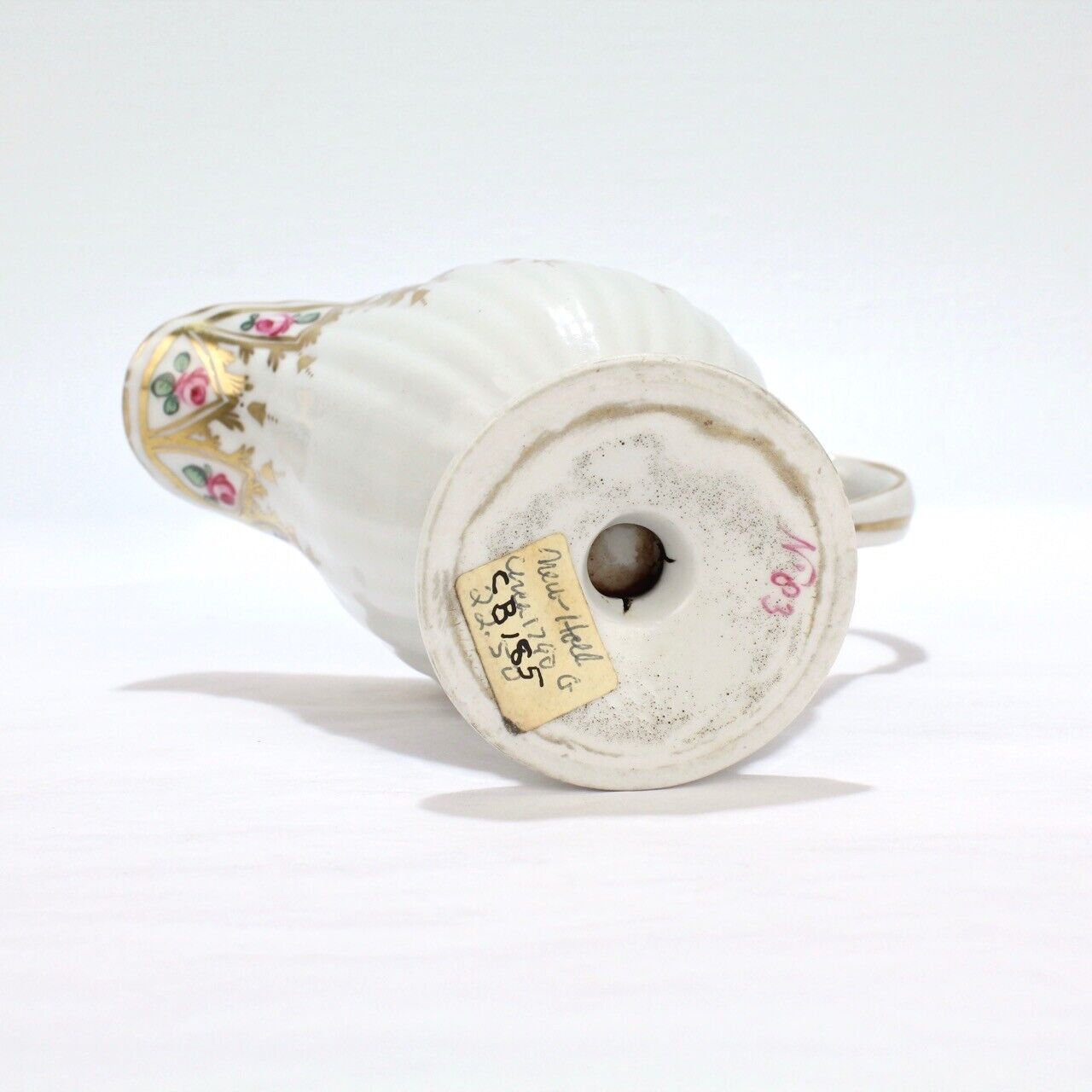 Antique 18th Century New Hall Pattern No. 83 Porcelain Creamer or Milk ...