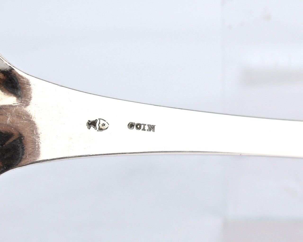 JP Butler Philadelphia Coin Silver Ladle - Brite Cut James Watt ...