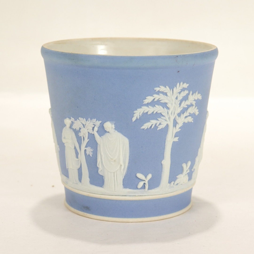 Antique Wedgwood Light Blue Jasperware Beaker or Tumbler - Etsy