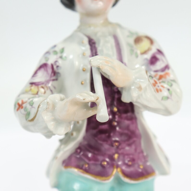 Antique 18th Century Bow English Porcelain Figure of a Flute Player - Etsy