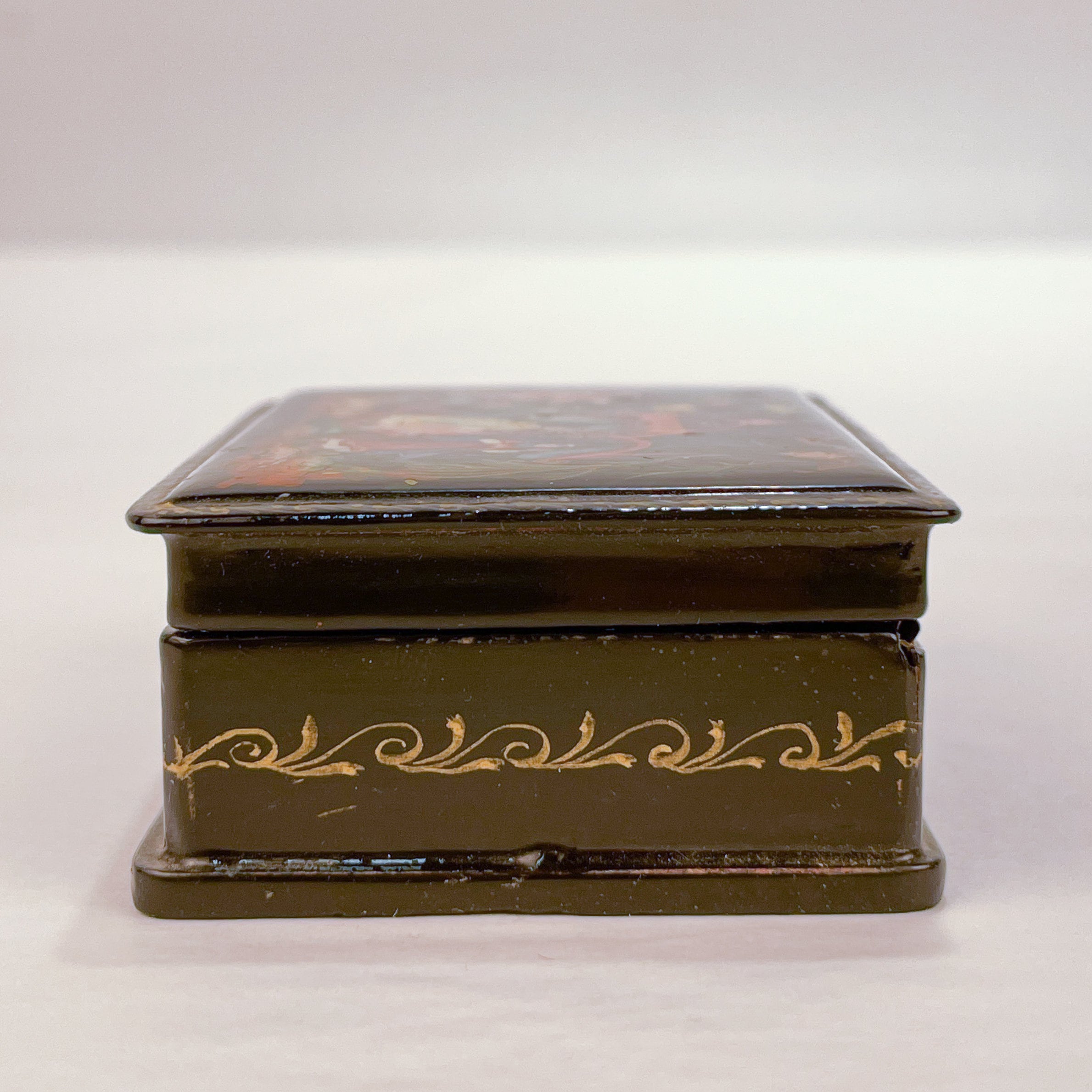 Artist Signed Vintage Russian Lacquer Box With Fairy Tale Scene - Etsy