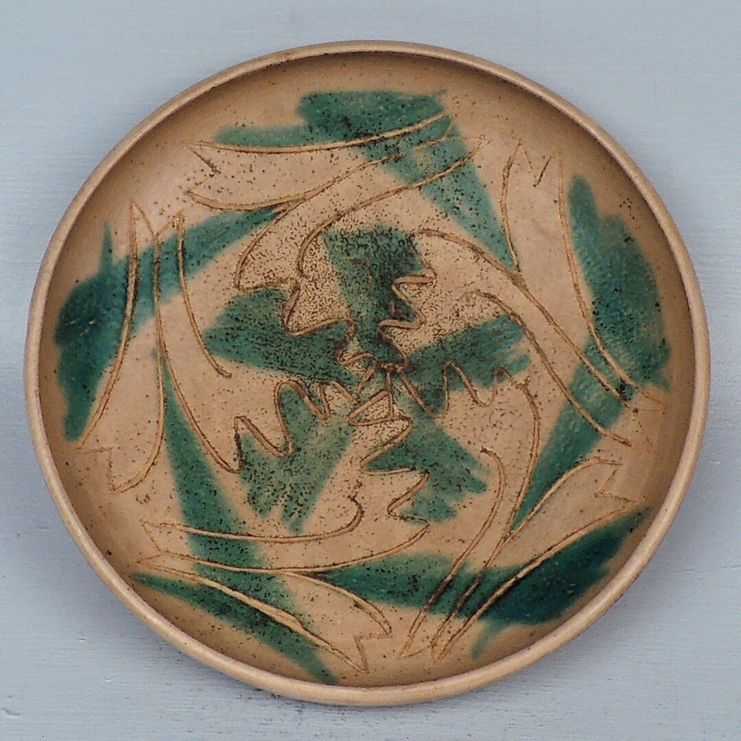 Vintage Rudy Staffel Modernist Studio Art Pottery or Stoneware Bowl ...