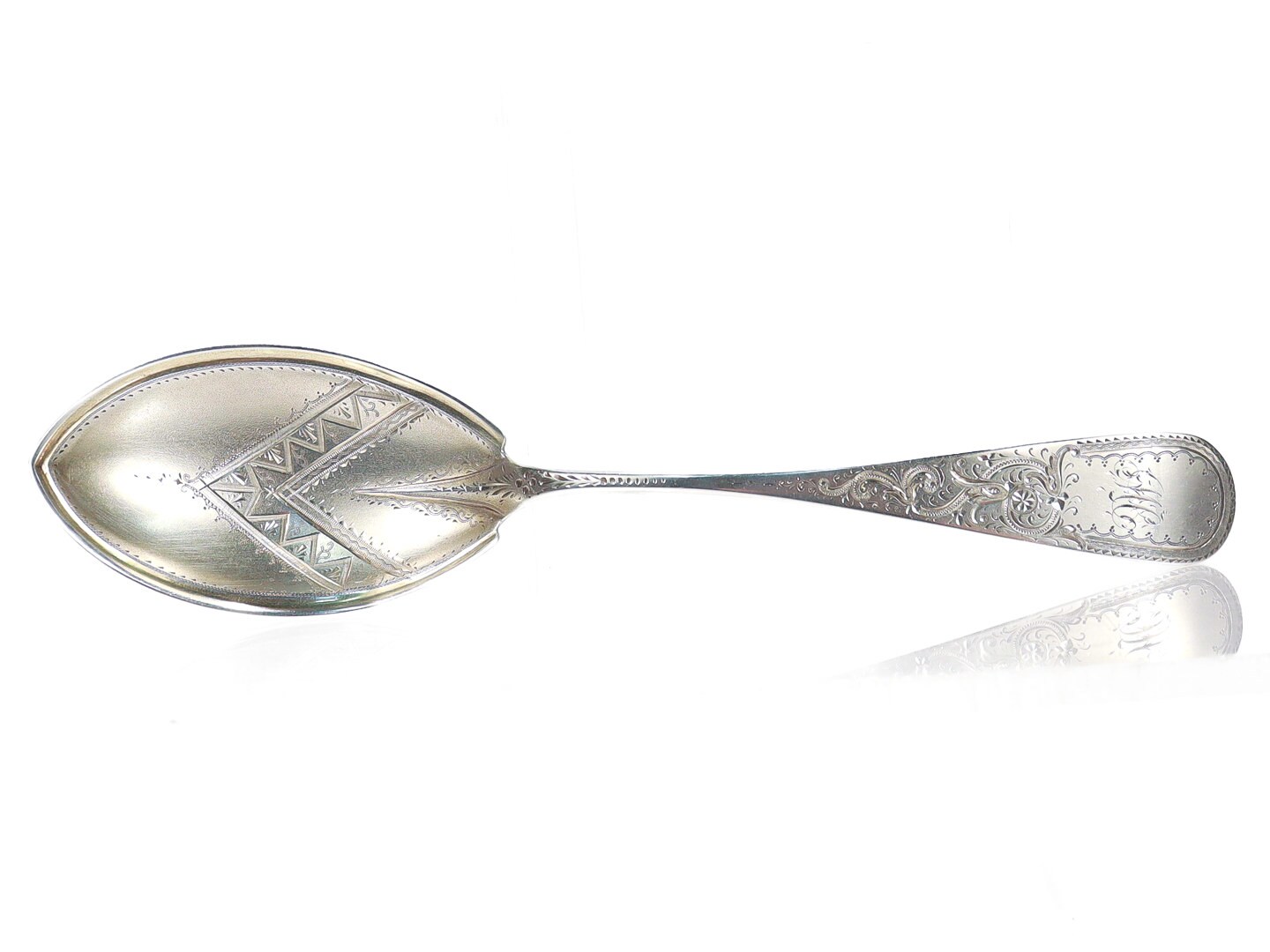 American Aesthetic Period R. & W. Wilson Brite Cut Sterling Silver ...