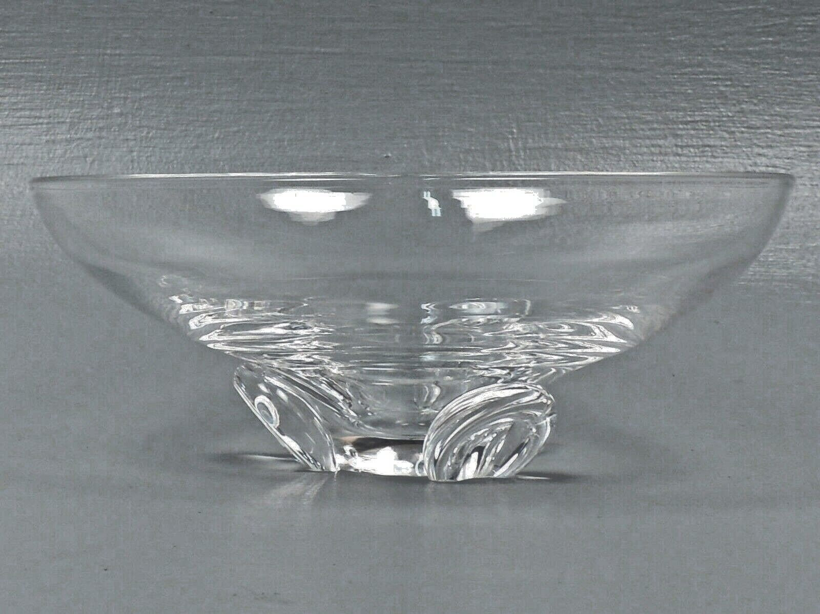 Vintage Steuben Glass Donald Pollard Design Trillium Floret Bowl - 8059 ...
