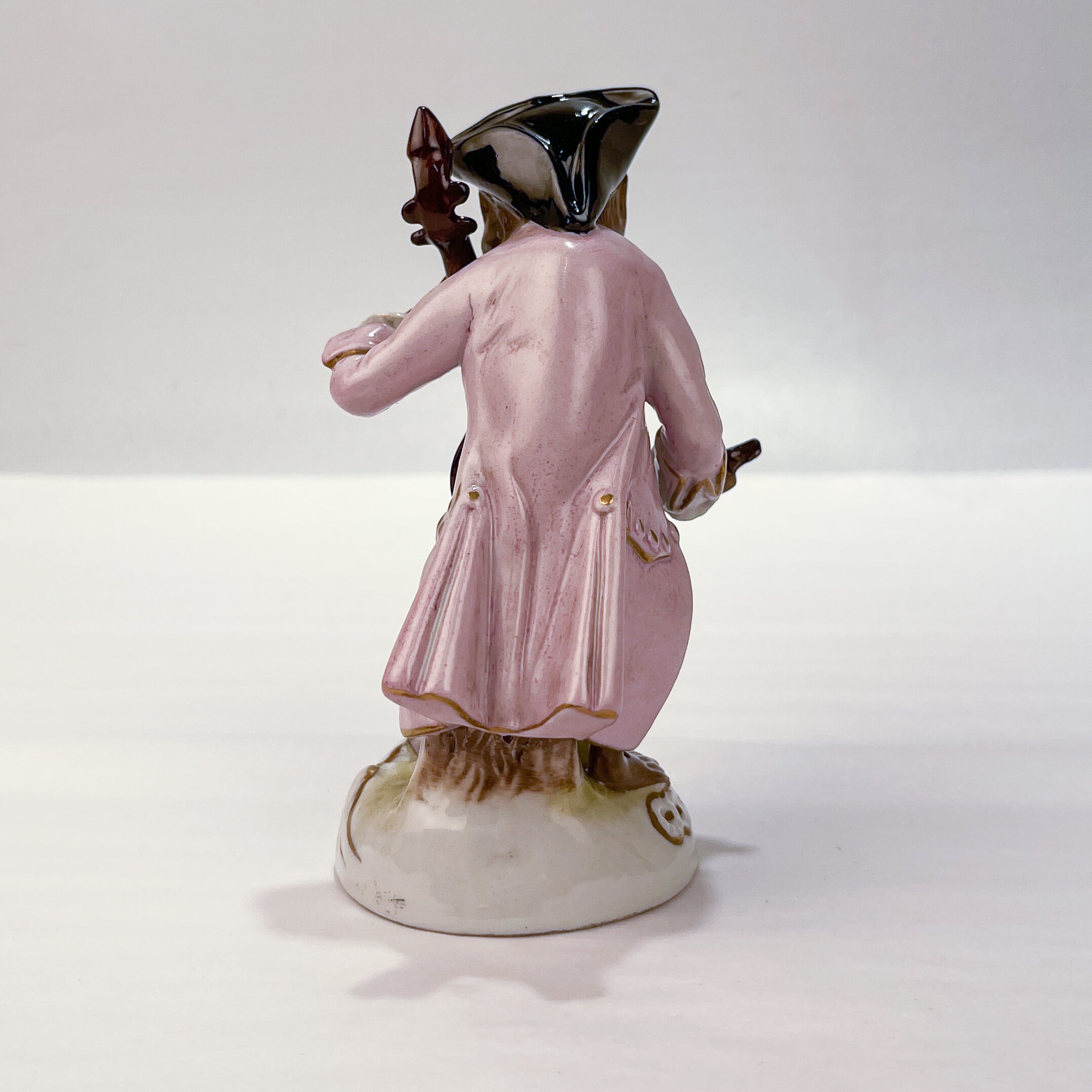 Vintage Sitzendorf Porcelain Monkey Band (affenkappele) Cello Player ...