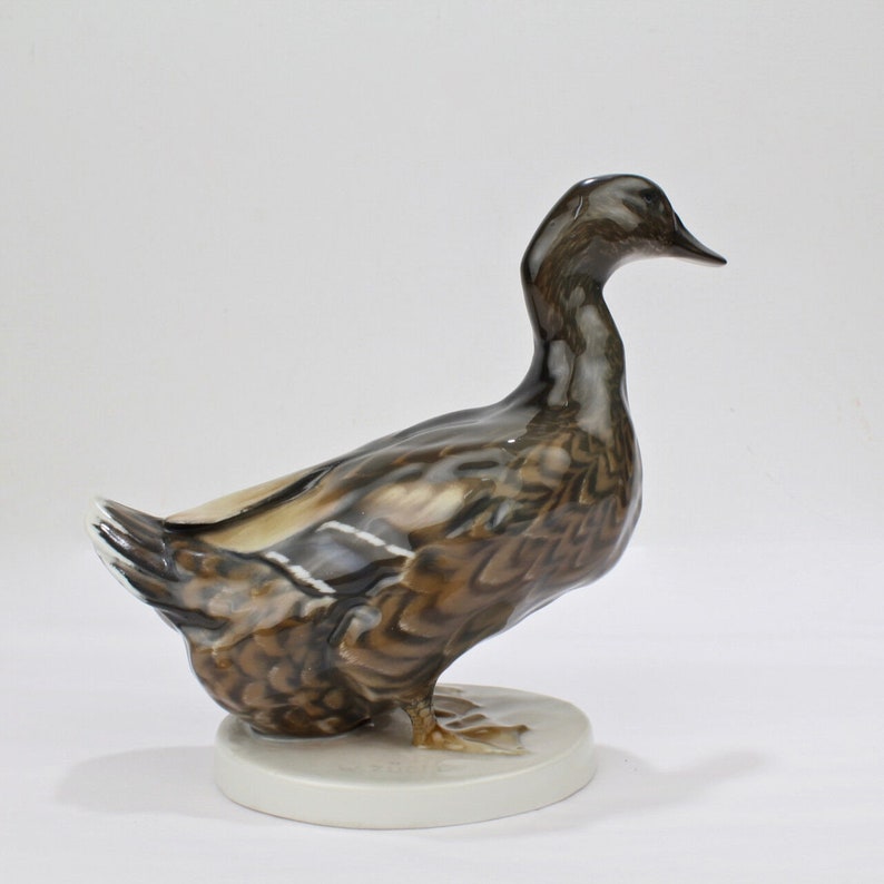 Vintage US Zone Rosenthal Porcelain Duck Figurine by Willy Zugel - PC ...