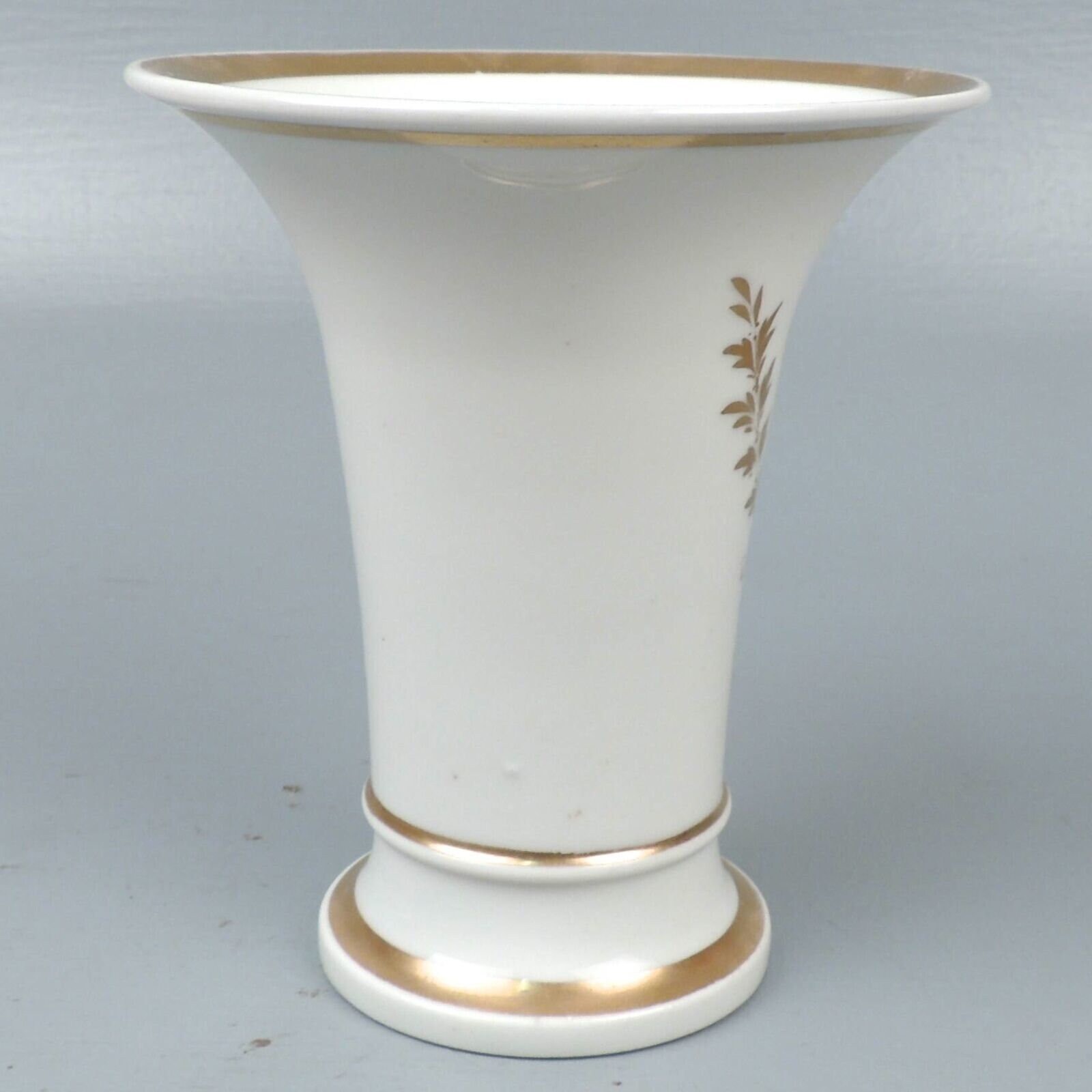 Rare Antique Tucker & Hemphill Porcelain Vase With Gold Decoration - Etsy