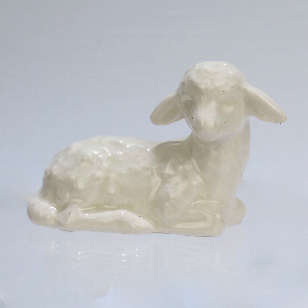 Vintage Metzler & Ortloff German Miniature Lamb Figurine - Etsy