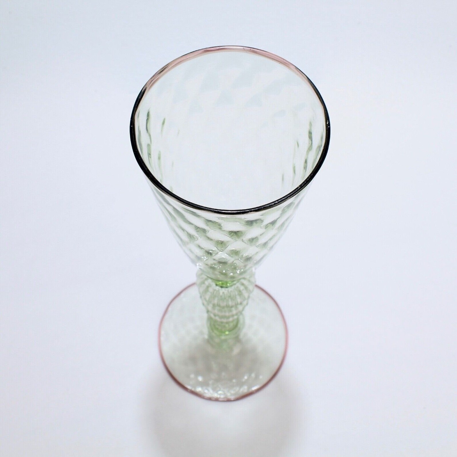 Large Signed Alan Goldfarb American Art Glass Venetian Style Glass ...