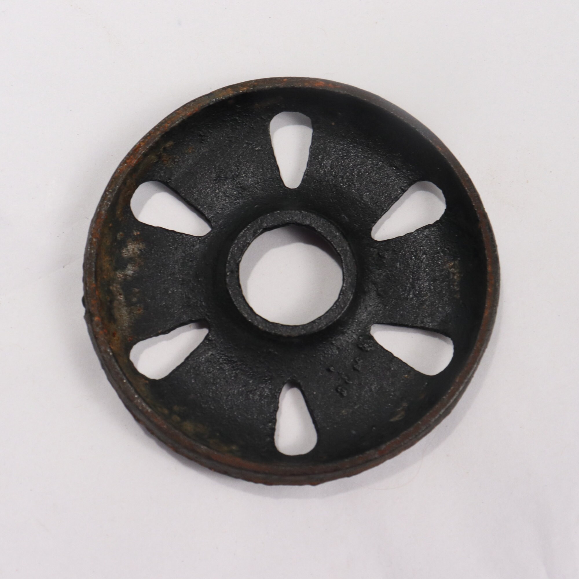 Old or Antique Japanese Cast Iron Incense Censer - Tsubaki / Camellia ...