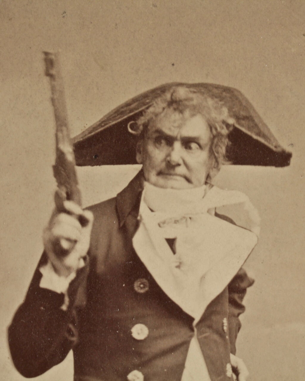 Antique Broadway Cabinet Photo of Stage Actor Joe Jefferson by - Etsy