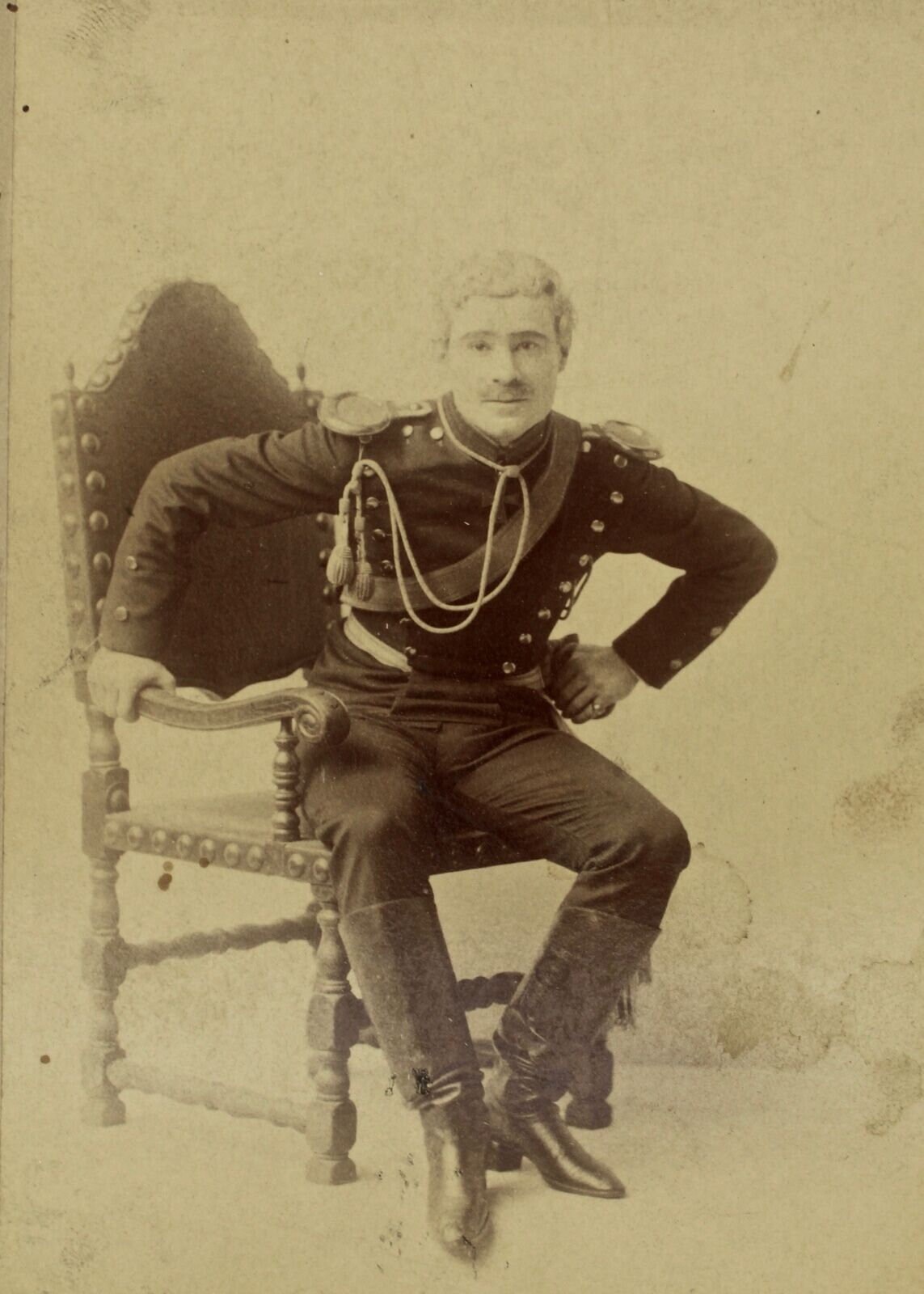 Antique Cabinet Photo of Famed English Actor Richard Mansfield Stage - Etsy