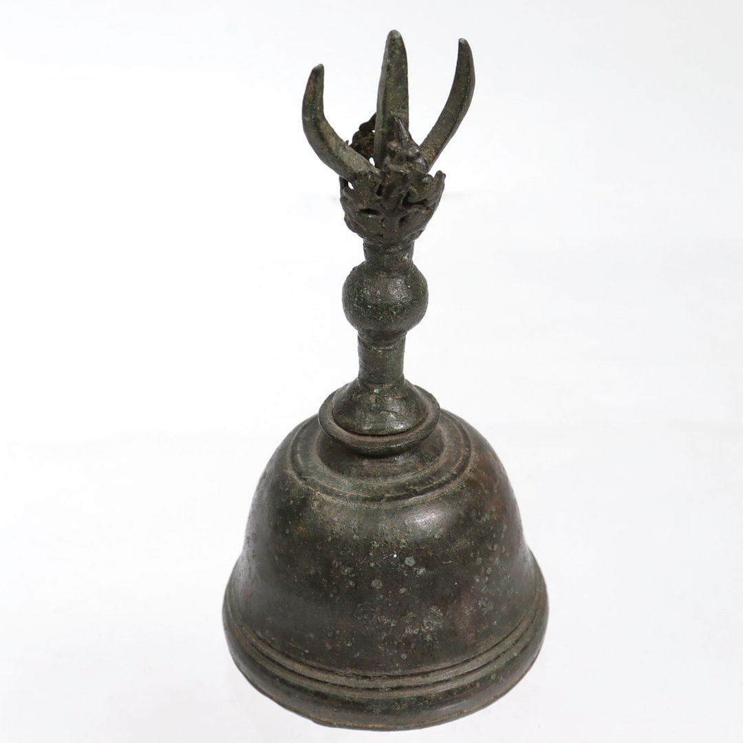 Antique Bronze Buddhist Ghanta Bell - Etsy