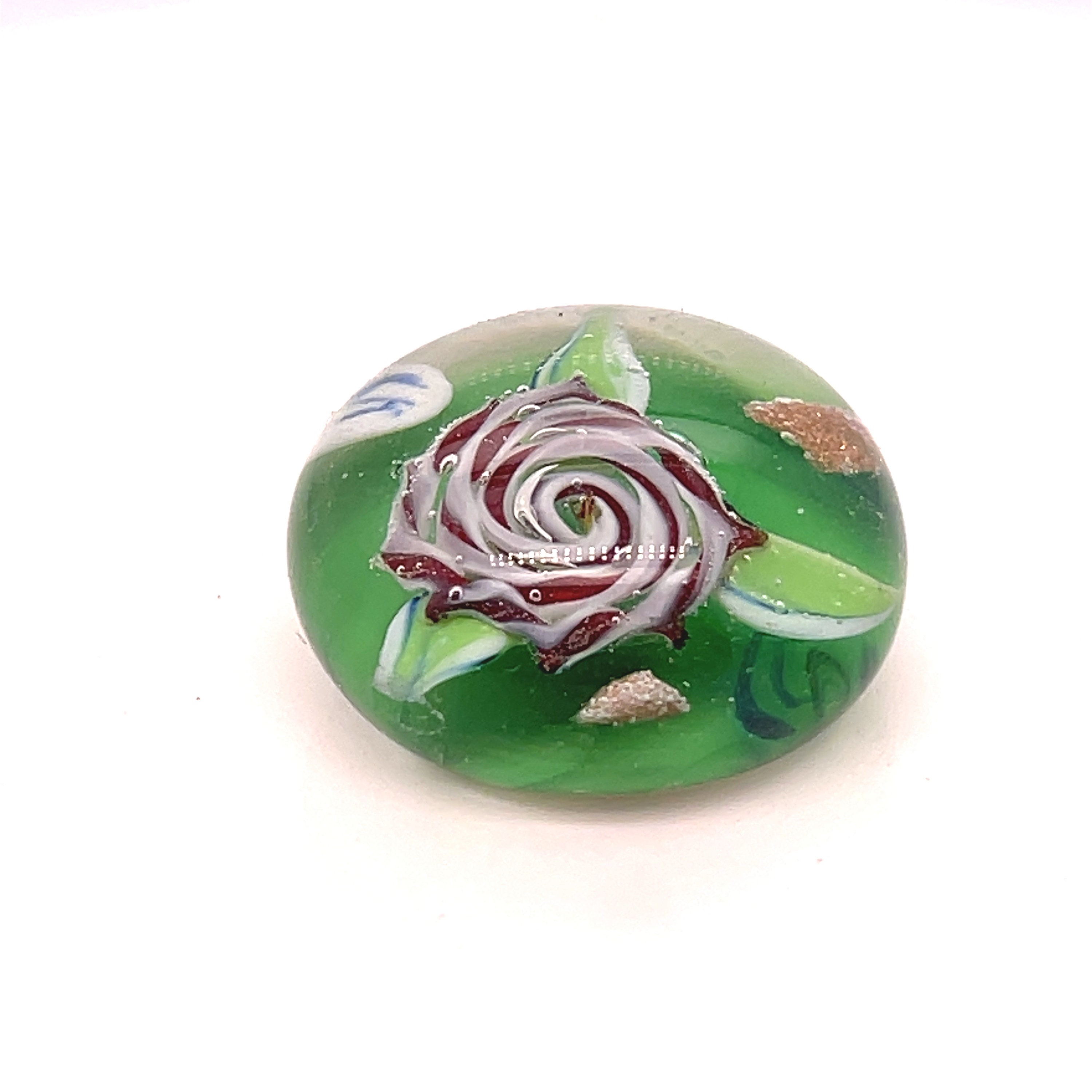 Signed Vintage Miniature Studio Glass Lampwork Paperweight by Lewis ...
