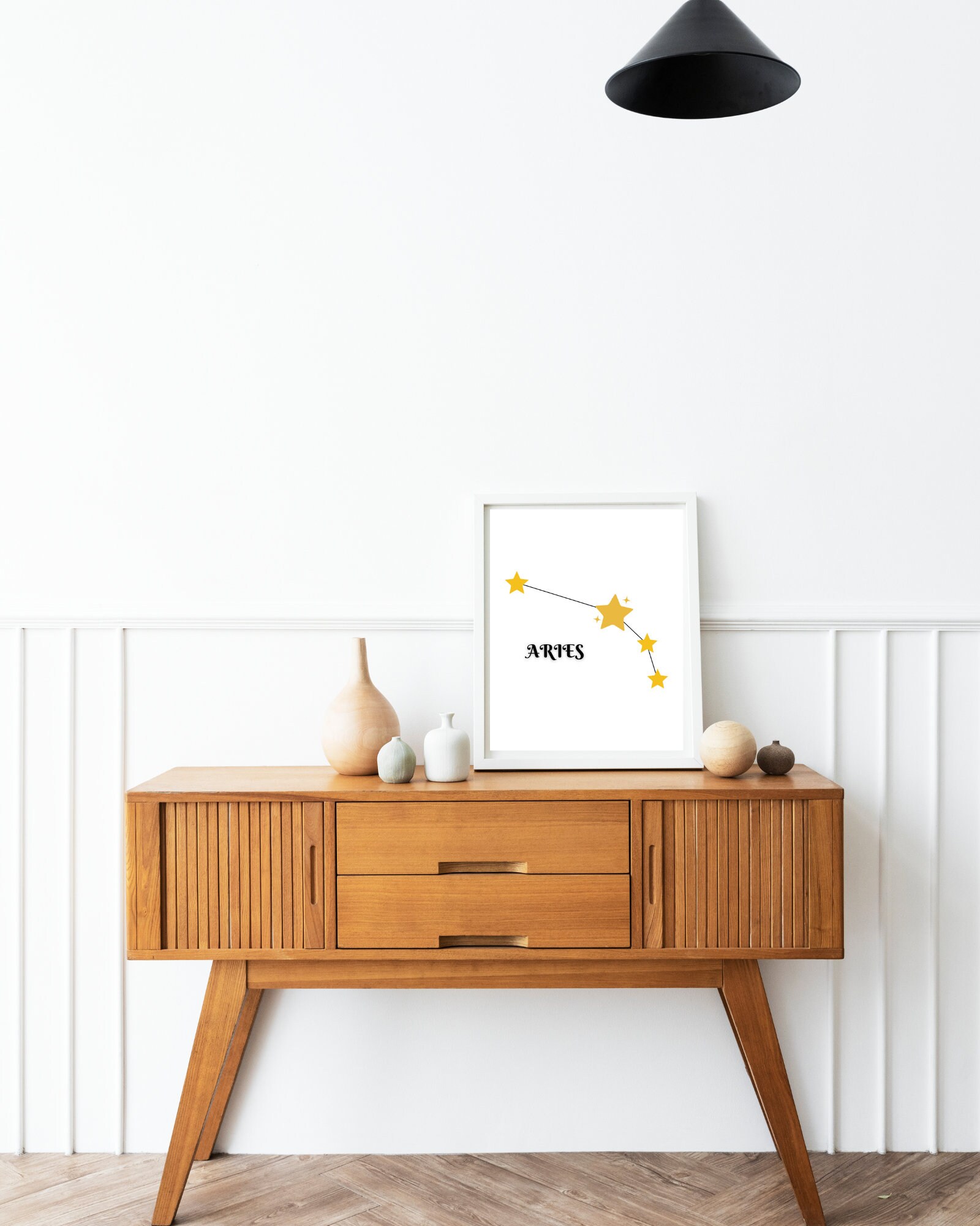 Aries Star Constellation Art Print Star Sign Poster Digital Download ...