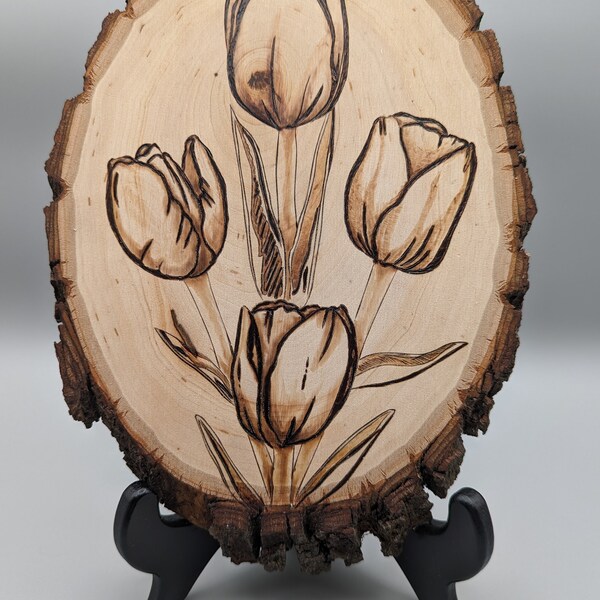 Flowers Pyrography - Etsy