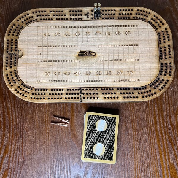 Football Cribbage Board - Etsy